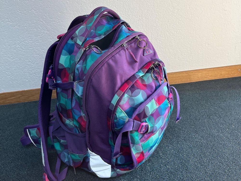 Satch Schulrucksack mit Regenhülle, Etui und Sporttasche (Gebraucht) in ...