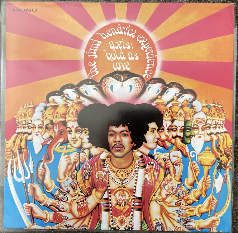 Jimi Hendrix Experience - Axis Bold as Love MONO Vinyl LP (Gebraucht ...