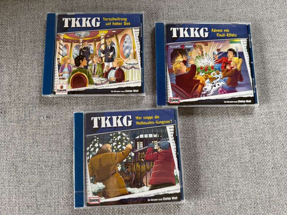 14 x TKKG Hörspiel CDs Stefan Wolf CD (Gebraucht) in Ennetbaden für CHF ...