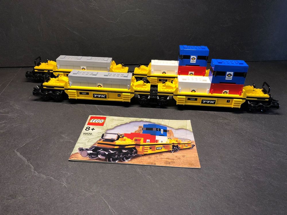 2x Lego TTX Intermodal Double-Stack Car | Kaufen auf Ricardo