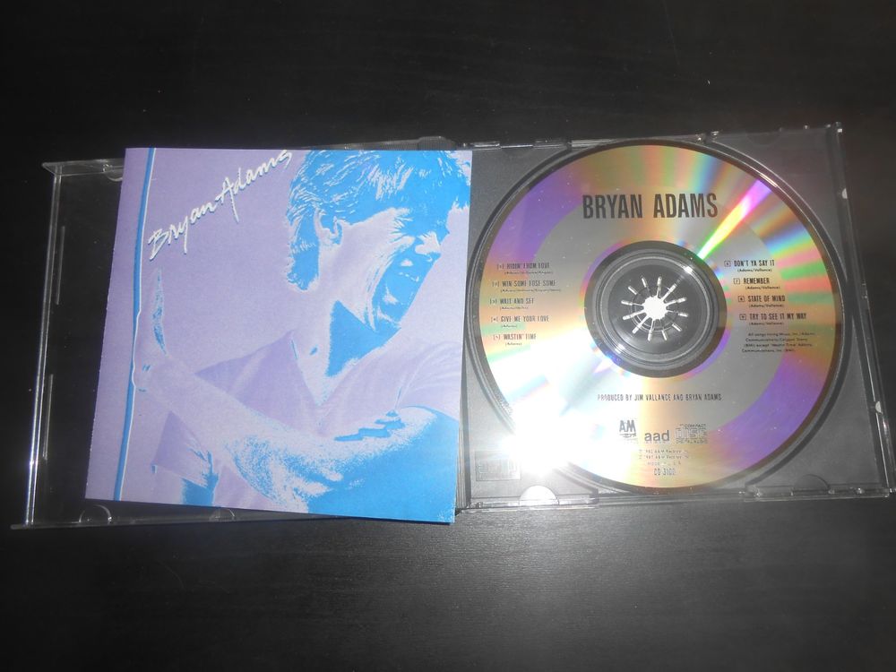 Bryan Adams – Bryan Adams / 1980 (Gebraucht) in Aarberg für CHF 5 – mit ...