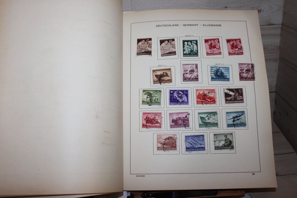 Deutschland - Vordruckalbum bis 1966 mit vielen Marken (Gebraucht) in Hilgert für CHF 200 – mit ...