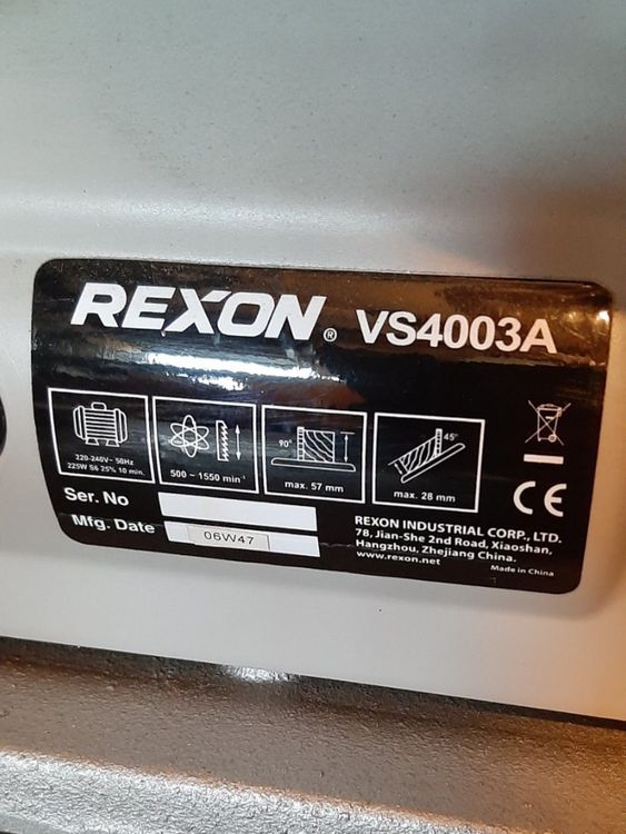 Dekupiersäge Rexson (Gebraucht) in Lohn-Ammannsegg für CHF 30 – nur ...