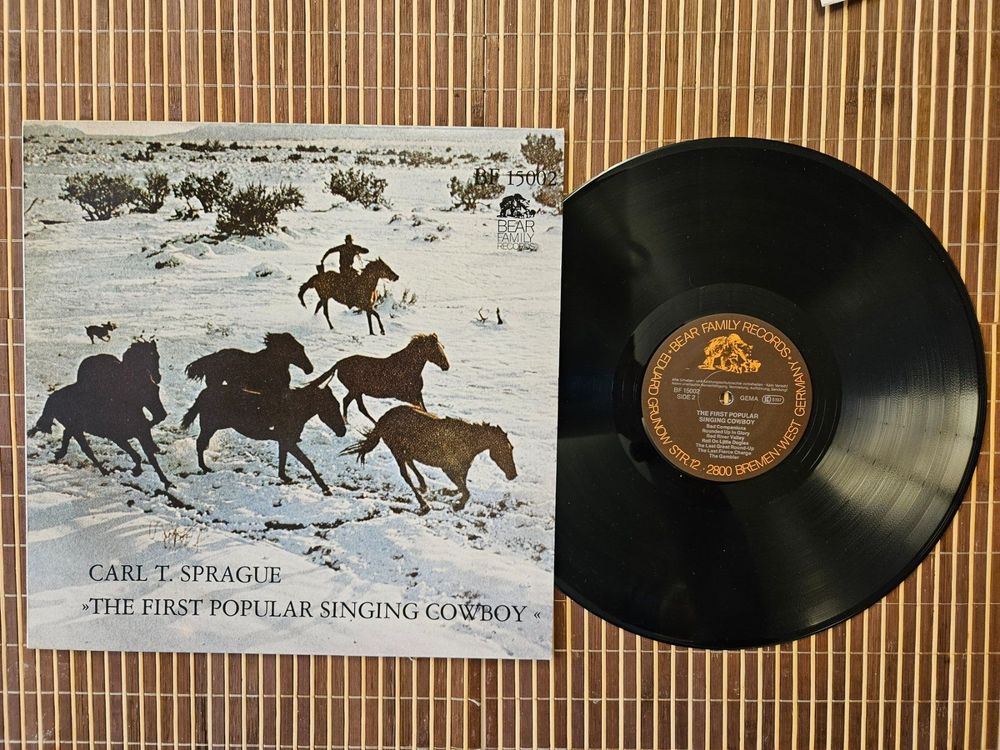Carl T. Sprague the first popular singing Cowboy P9 (Gebraucht) in ...
