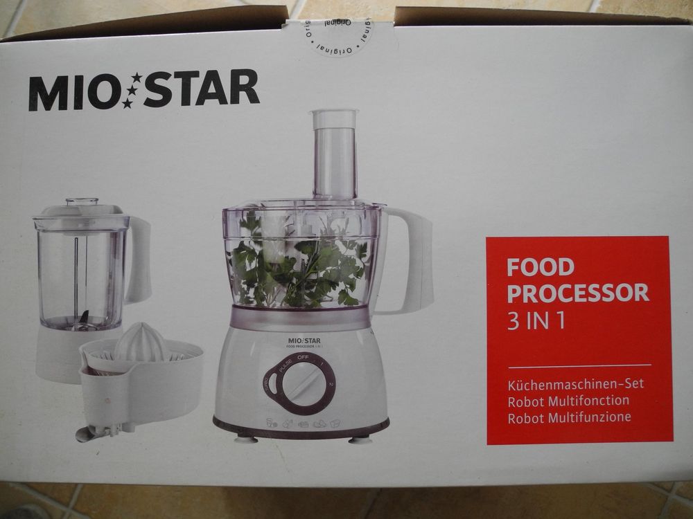 MIO STAR Food Processor 3 in 1 (Neu und originalverpackt) in Cham für ...