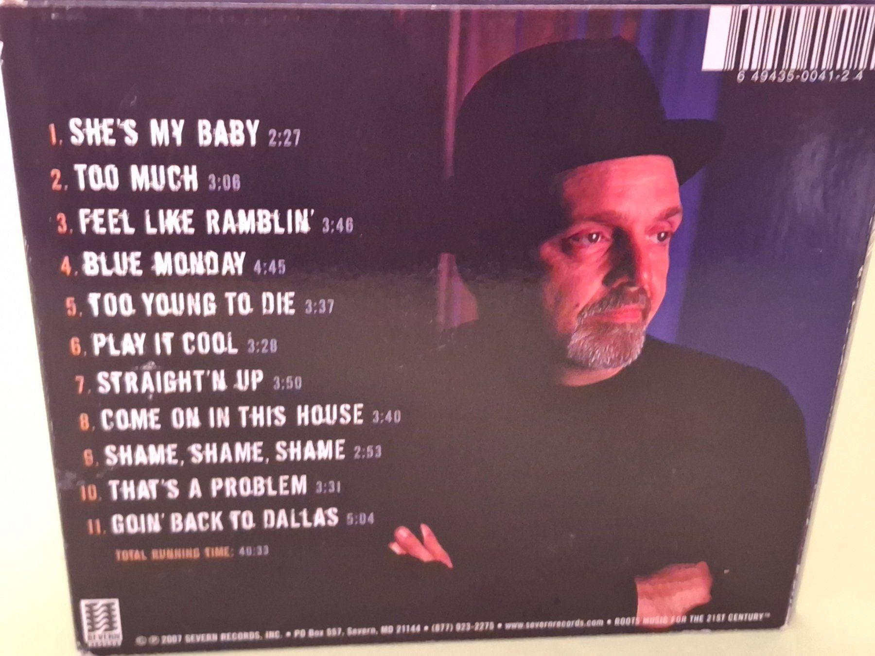 CD Darrell Nulisch - Goin' Back to Dallas - Texas-Blues🎧👍 (Gebraucht ...