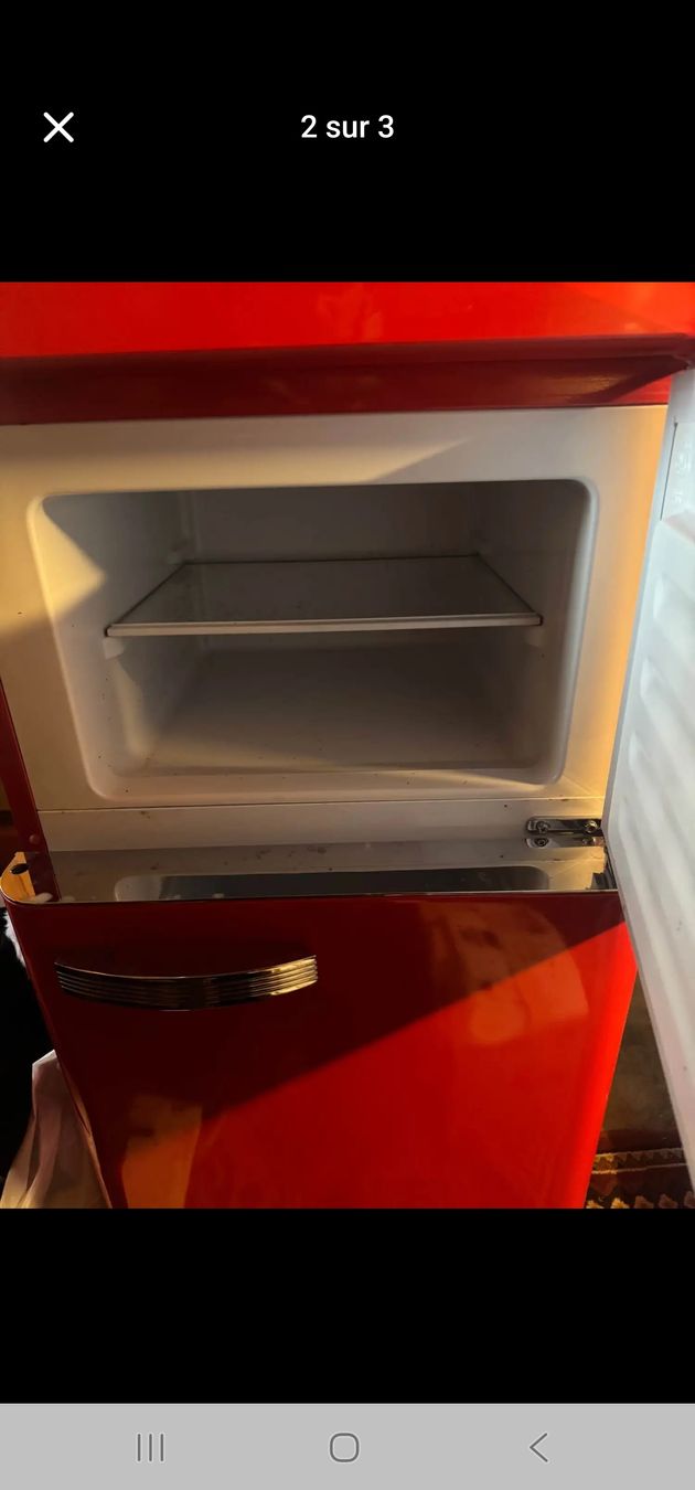 Frigo vintage rouge - Style rétro des années 50! (D'occasion) à Monthey ...
