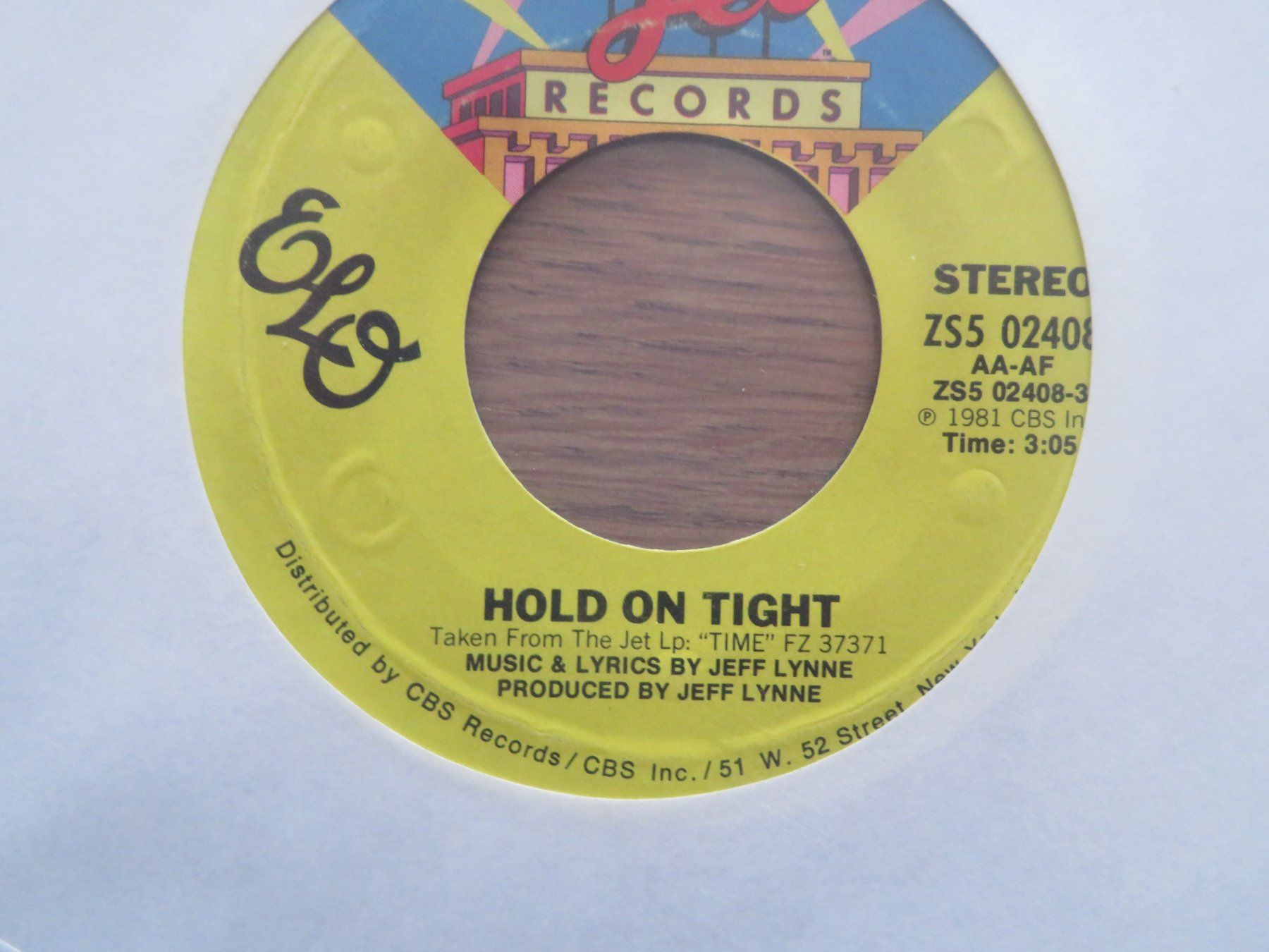 ELO - When Time Stood Still / Hold on Tight - Single Vinyl (Neu (gemäss ...