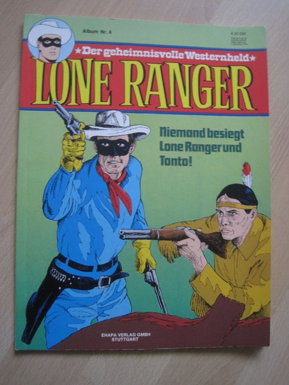 Lone Ranger Ehapa Nr 4 Comic Album (Gebraucht) in Gossau SG für CHF 14 ...