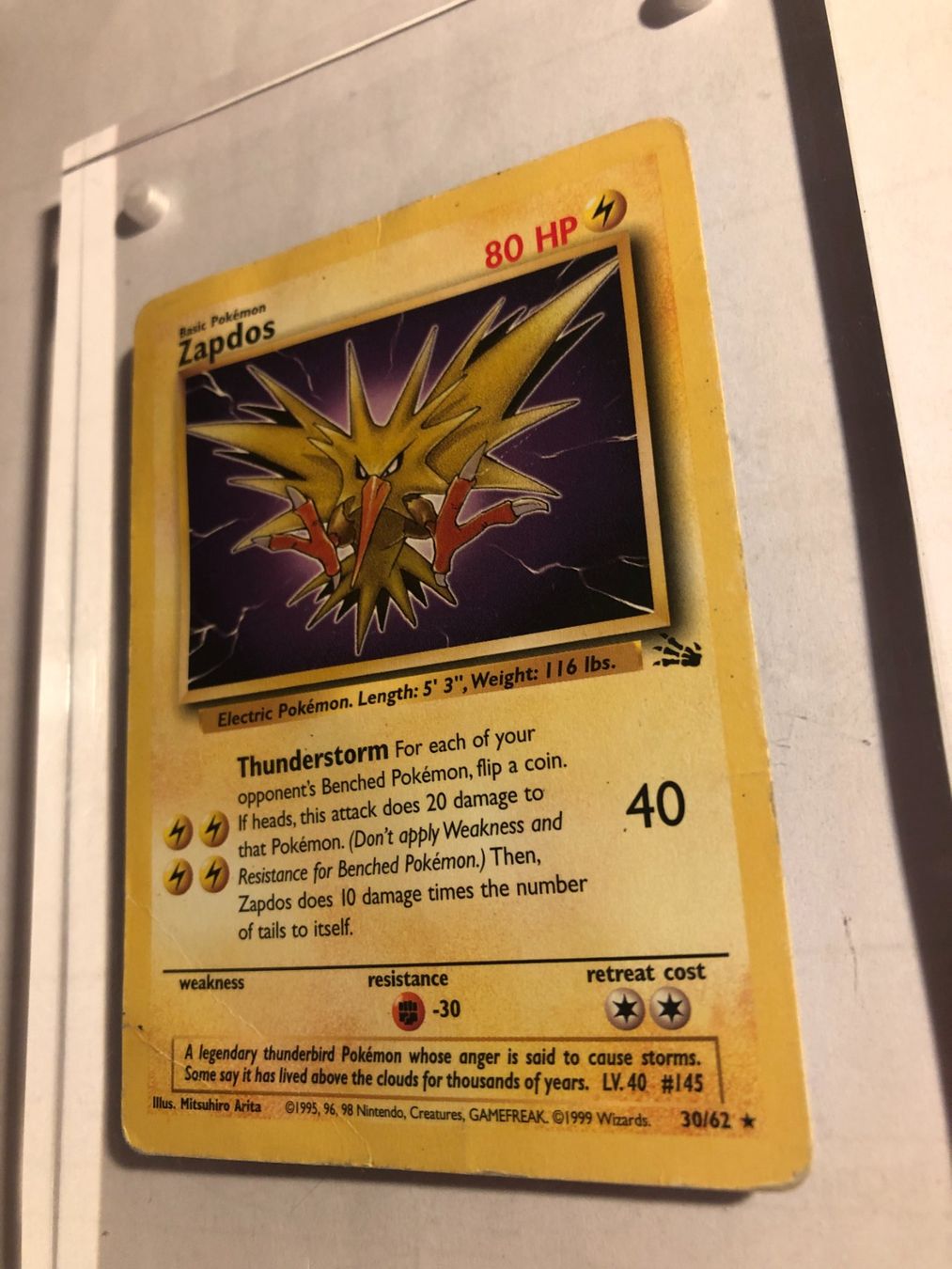 Zapdos (rare) Fossil - HP - ab 1.- (Usato) a Giubiasco per CHF 1 – con ...