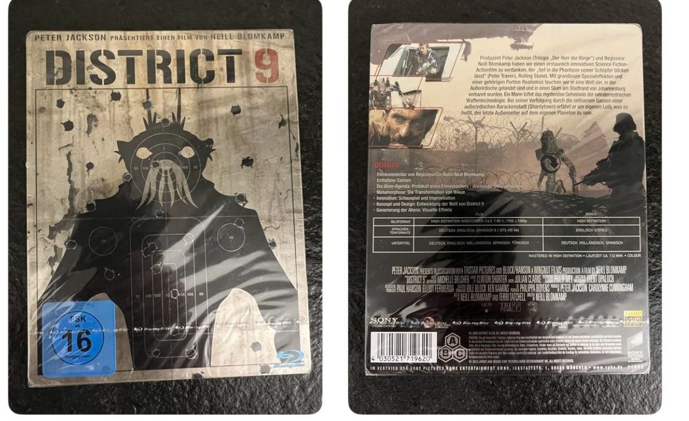 District 9 (Limited Steelbook Edition) Blu-ray (Neu und ...
