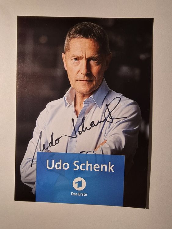 Udo Schenk Originalautogramm (Gebraucht) in Winterthur für CHF 2.5 – mit Lieferung auf Ricardo ...