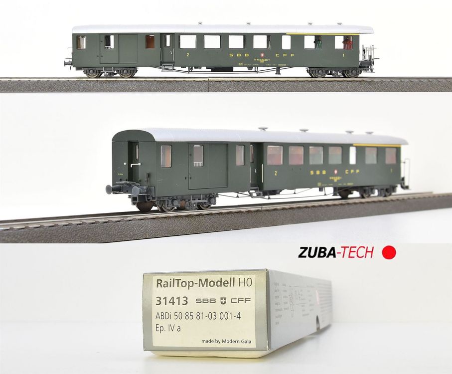 Railtop 31413 Personenwagen ABDi SBB, H0 (Gebraucht) in St. Gallen für ...