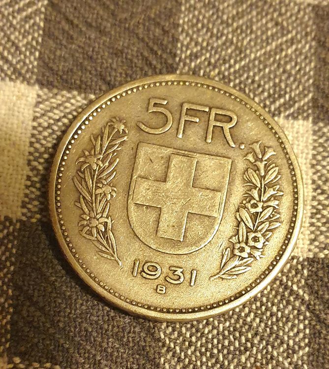 5 sfr 1931 CH | Kaufen auf Ricardo