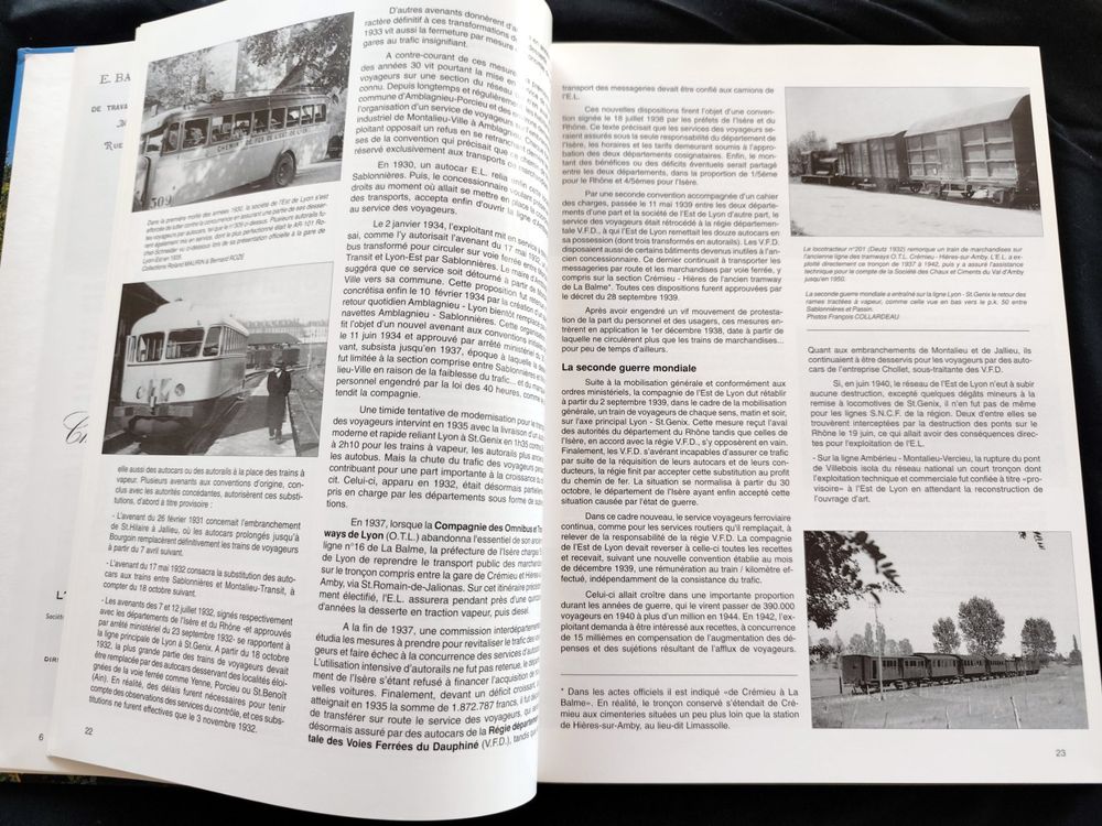 Le Chemin de Fer de Lest de Lyon Les Editions du Cabri (Gebraucht) in ...