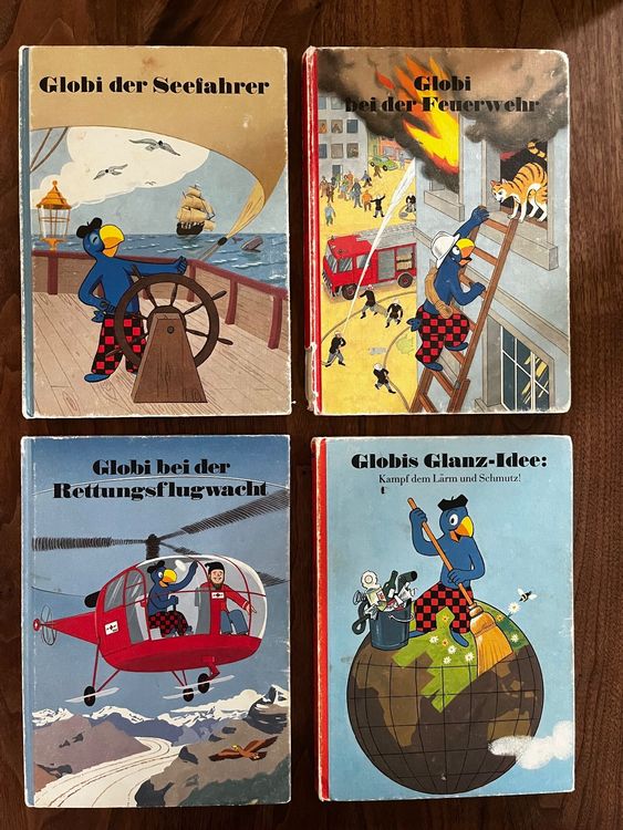 4 Globi Bücher – 1. Auflage – Jahrgänge 1975–1988 (Gebraucht) in ...