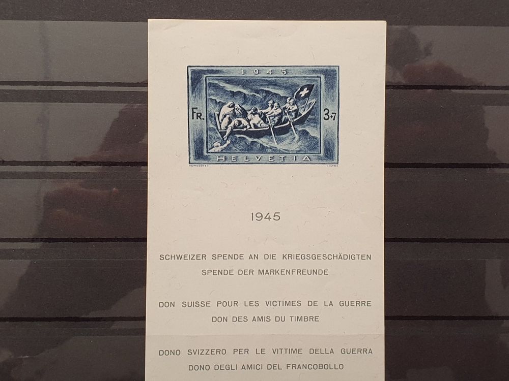 Zuschlagsausgaben - Spendenblock W21 postfrisch + (Gebraucht) in Aesch ...