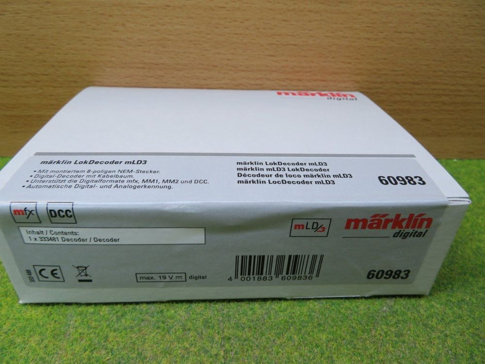 60983 Märklin HO, mfx Decoder mit Kabel | Kaufen auf Ricardo