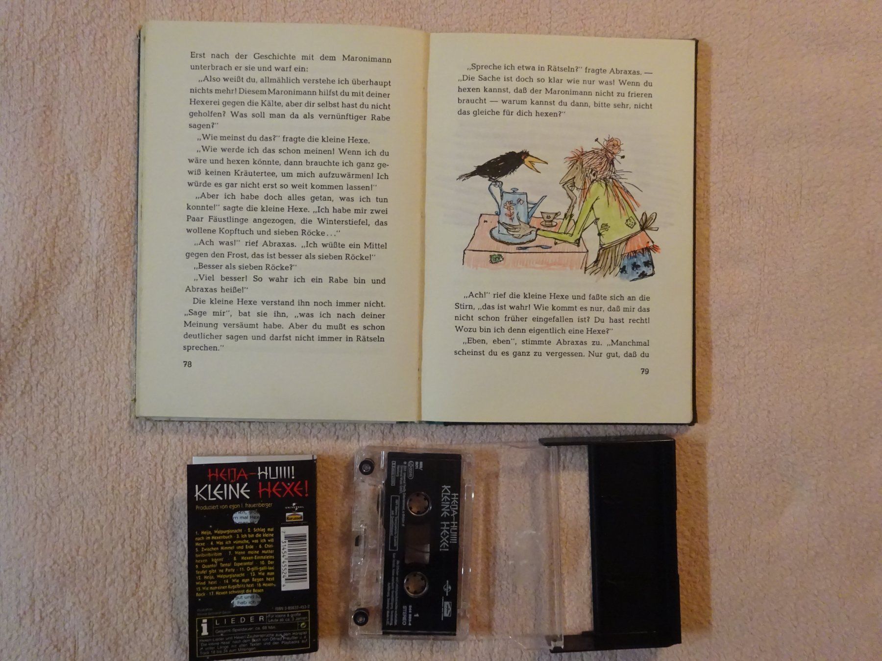 DIE KLEINE HEXE ** BUCH ** HEXENLIEDER KASETTE (Gebraucht) in Luzern ...