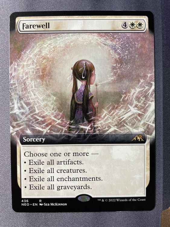 Mtg Farewell Variant 436 Kamigawa Neon Rare Boosterfrisch (Neu (gemäss ...
