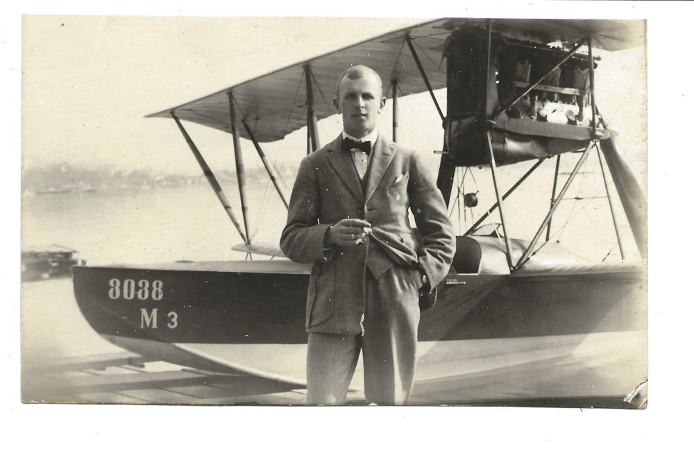 Aviatik - Lt. Frick - Pilot der Ad Astra-Aero AG (SWISSAIR) (Gebraucht ...