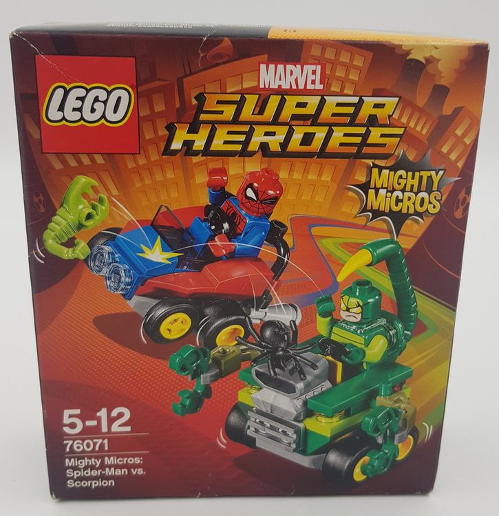 Lego DC Comics 76071 - Mighty Micros -Spider-Man vs Scorpion (Neu ...