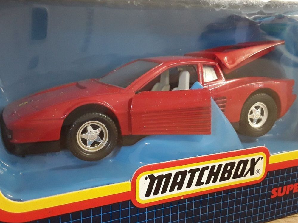 Matchbox K149 _ Matchbox Superkings _ Ferrari TestaRossa (Gebraucht) in ...