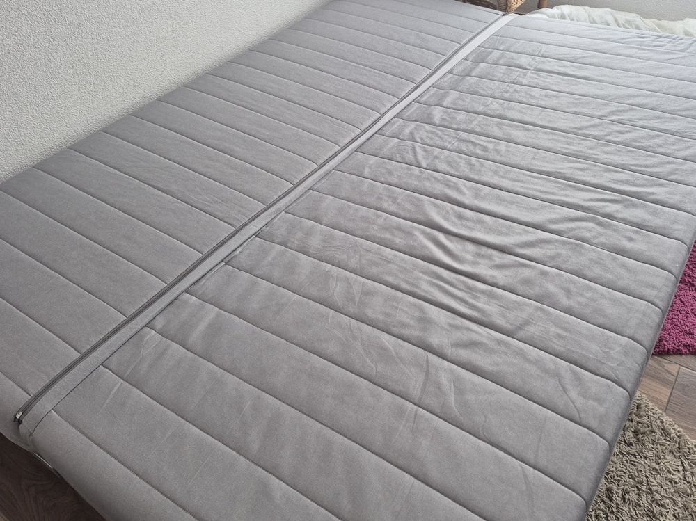 Ikea Hemnes Tagesbett/Sofa, grau, mit Lattenrost, Top! (Gebraucht) in ...