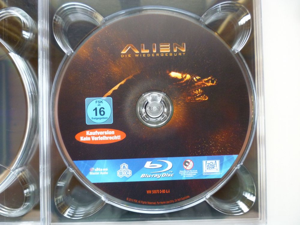 Grosse Alien Box Prometheus to Alien 9 Blu Ray Box Klassiker | Kaufen ...