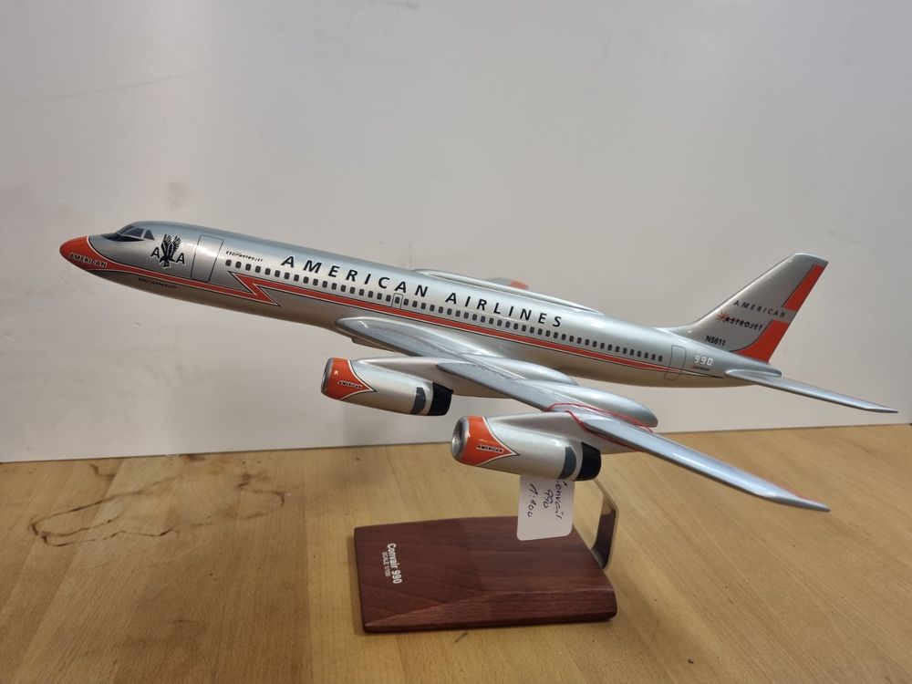 Convair 990 AA 1:100 Holz Neuwertig | Kaufen auf Ricardo