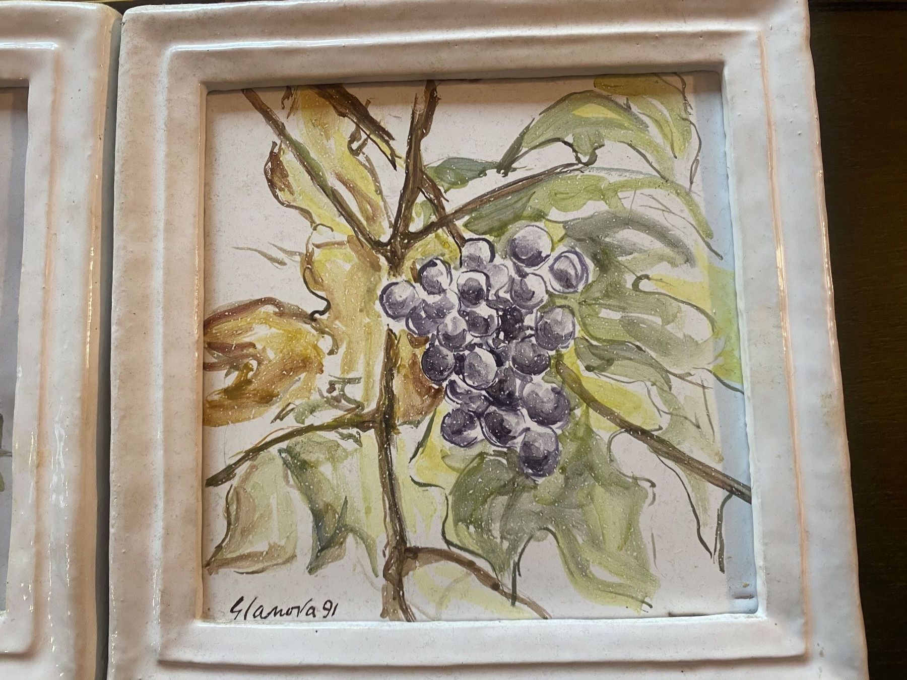 Giuseppe Canova - 4 Werke - Bild + 3 x Keramik + Buch (Neu (gemäss ...