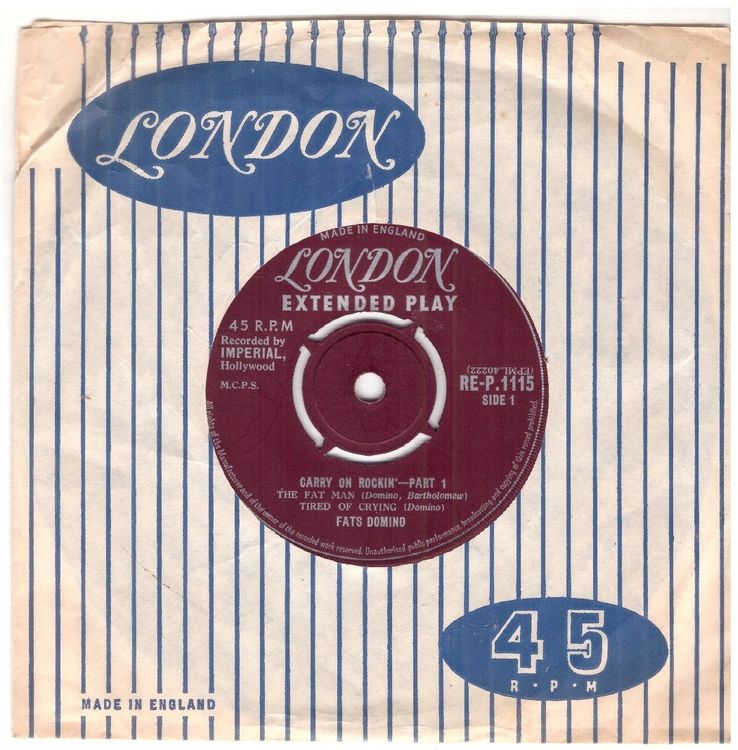 FATS DOMINO (EP) (Gebraucht) in Bassersdorf für CHF 2 – mit Lieferung auf Ricardo kaufen