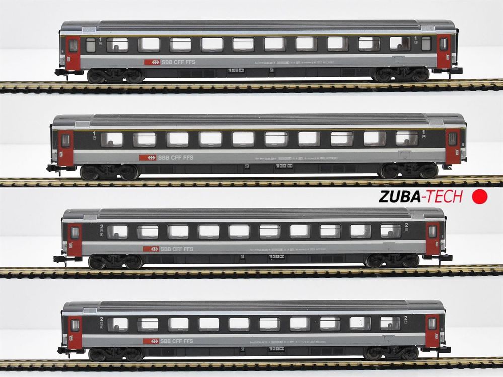 Minitrix 4x Personenwagen SBB Spur N GS (Gebraucht) in St. Gallen für CHF 53 – mit Lieferung auf ...