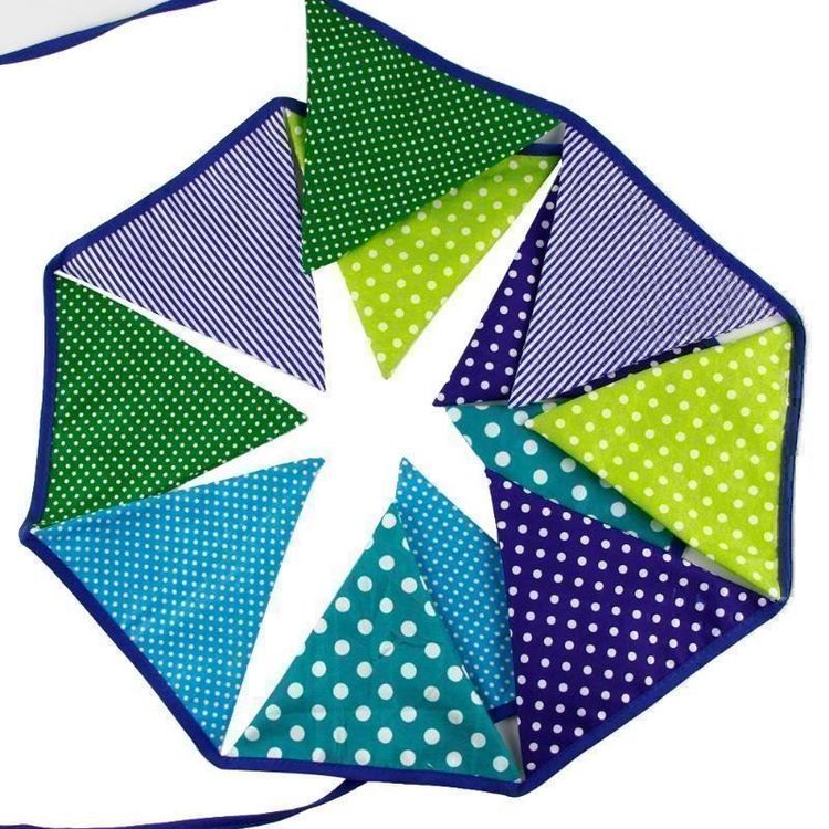 Stoff-Wimpelkette, Girlande gross NEU (Neu und originalverpackt) in Effretikon für CHF 10.5 ...