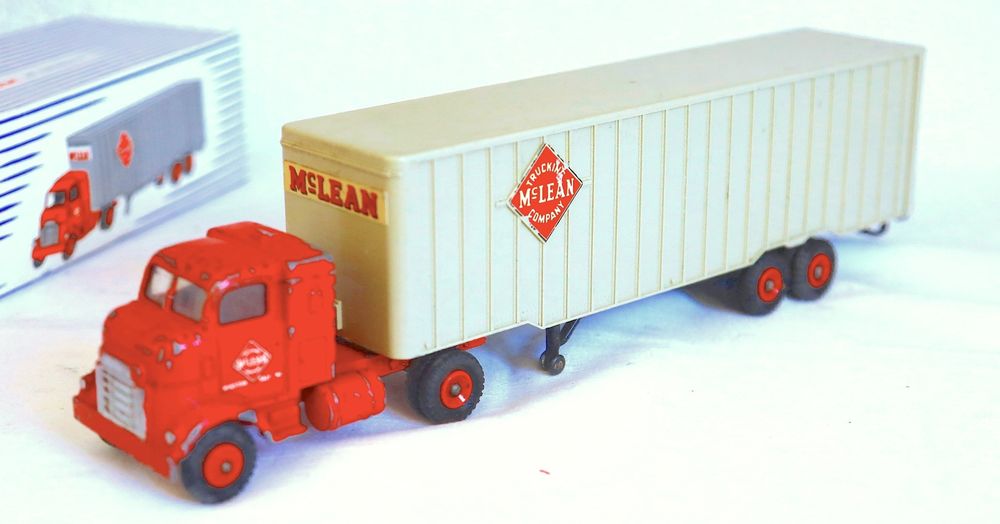 VINTAGE SUPER McLEAN TRUCKING WINSTON SALEM.N.C. DINKY TOYS (Gebraucht ...