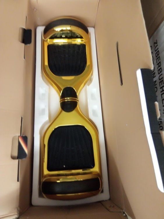 Hoverboard Metallic Gold mit Radkratzsch (Neu und originalverpackt) in ...
