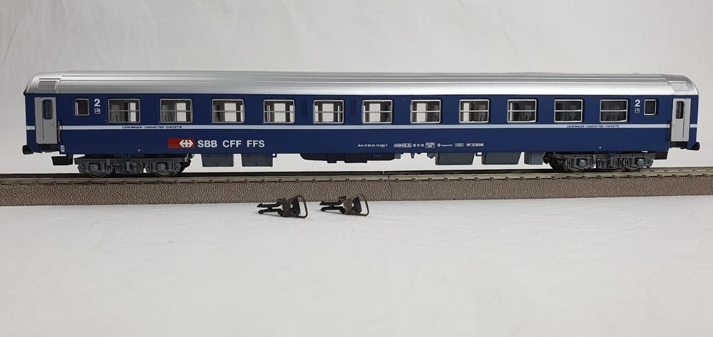 Jouef 574400 SBB Bcm Liegewagen, 2.Kl. DC neuwertig, OVP (Gebraucht) in Seon für CHF 8 – mit ...