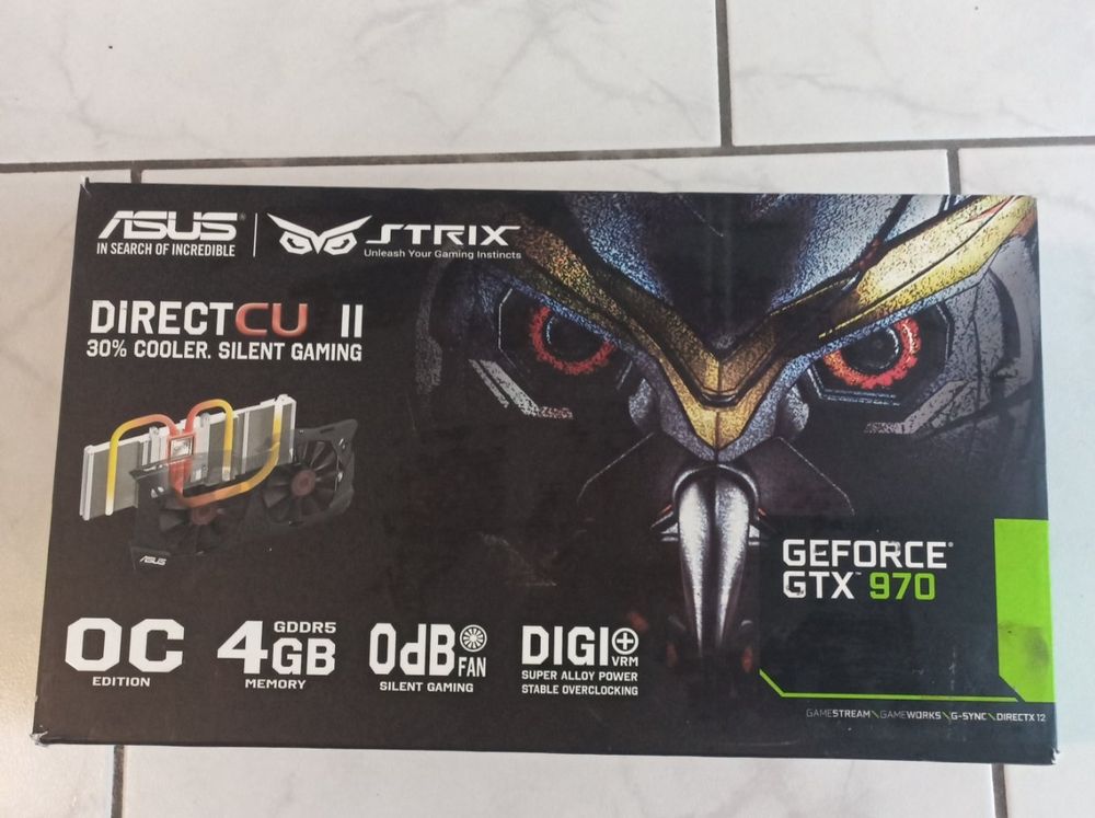 ASUS STRIX GEFORCE GTX 970 OC Edition (Defekt) in Mellingen für CHF 45 ...