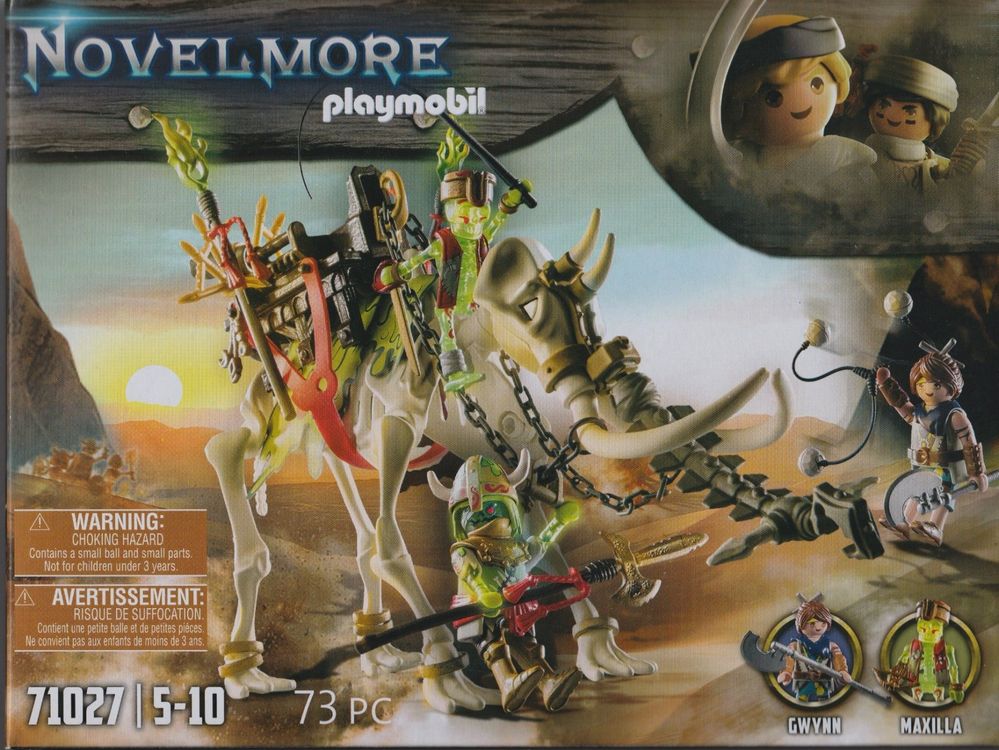 PLAYMOBIL NOVELMORE 71027 SAL' AHARI SANDS MAMMUT DEL DESER (Nuovo e ...
