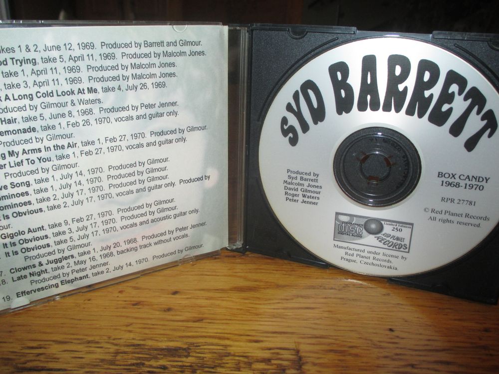 SYD BARRETT (PINKF FLOYD) Box Candy CD (Gebraucht) in Monthey für CHF ...