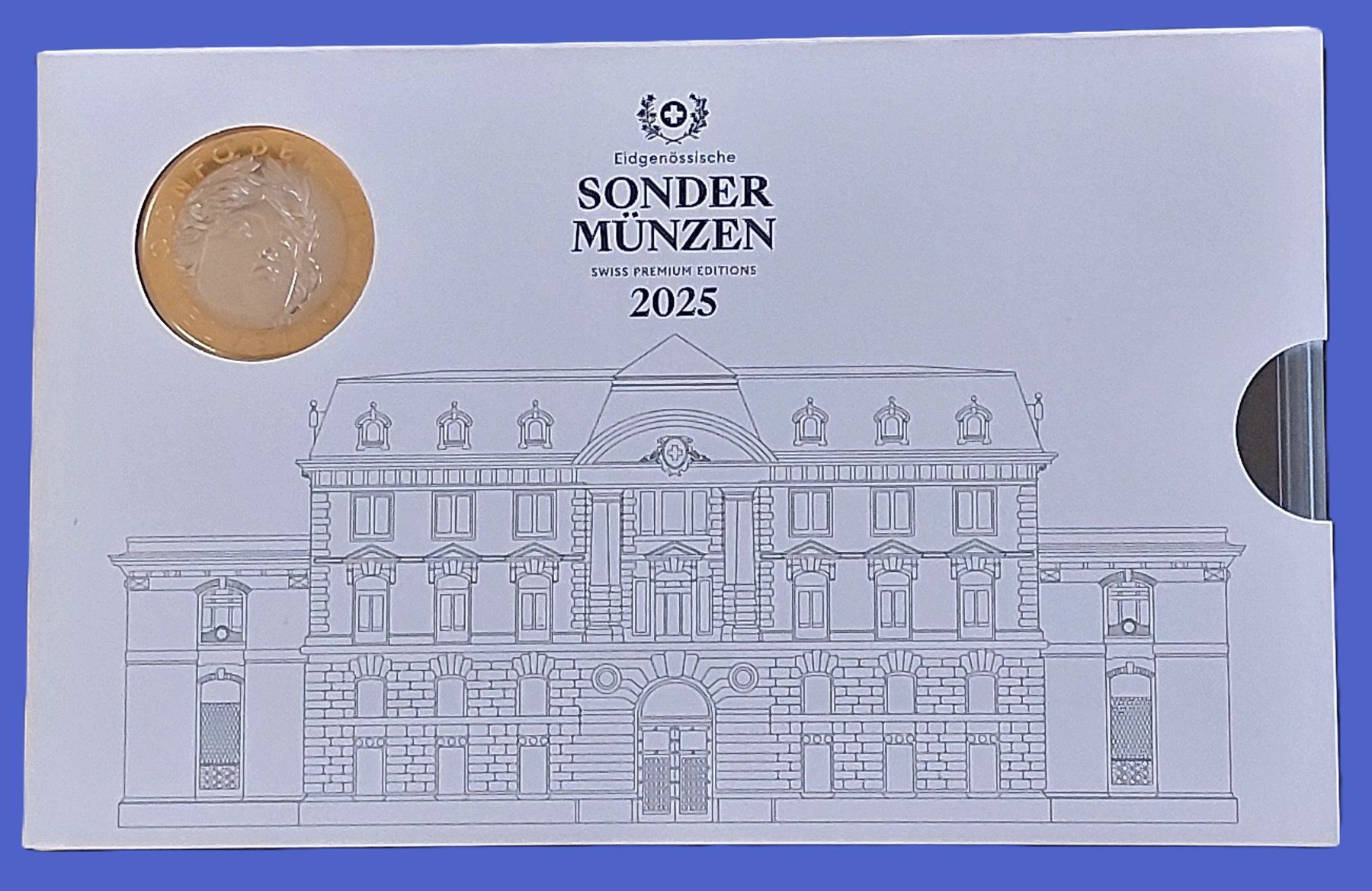 Münzsatz Schweiz 2025 stgl. (Neu und originalverpackt) in Arch für CHF 61 – mit Lieferung auf ...