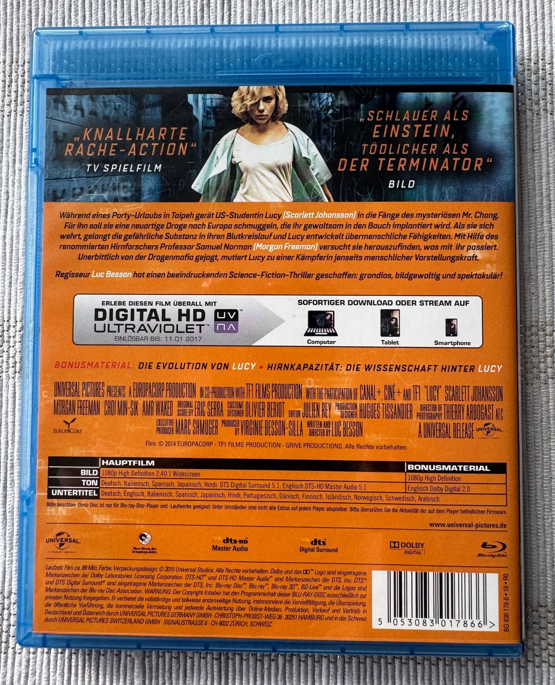 Lucy [Blu-ray] - Scarlett Johansson (Gebraucht) in Arbon für CHF 3.5 ...