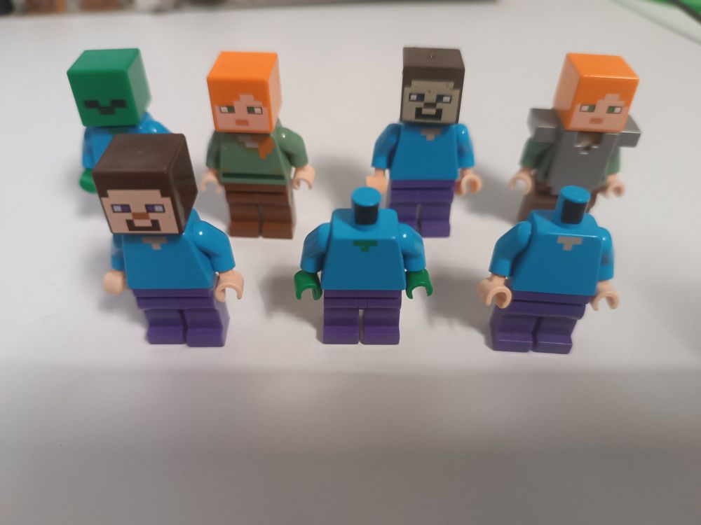 Original LEGO Minifigur: 5 x Minecraft | Acheter sur Ricardo