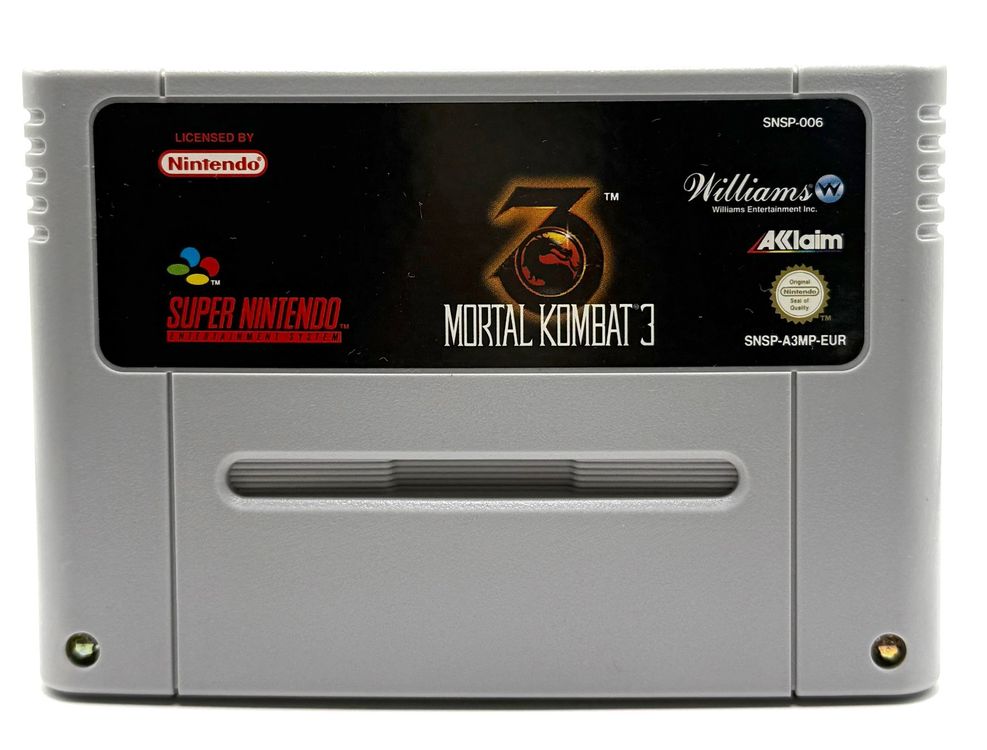 Mortal Kombat 3 - Nintendo SNES - Getestet (Gebraucht) in Ostermundigen ...