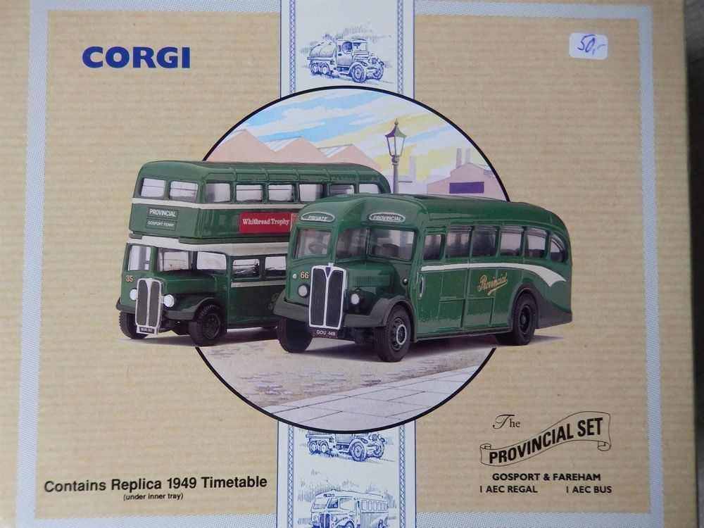 Corgi 2er Set Provincial Bus %SALE 40 % (Neu und originalverpackt) in ...