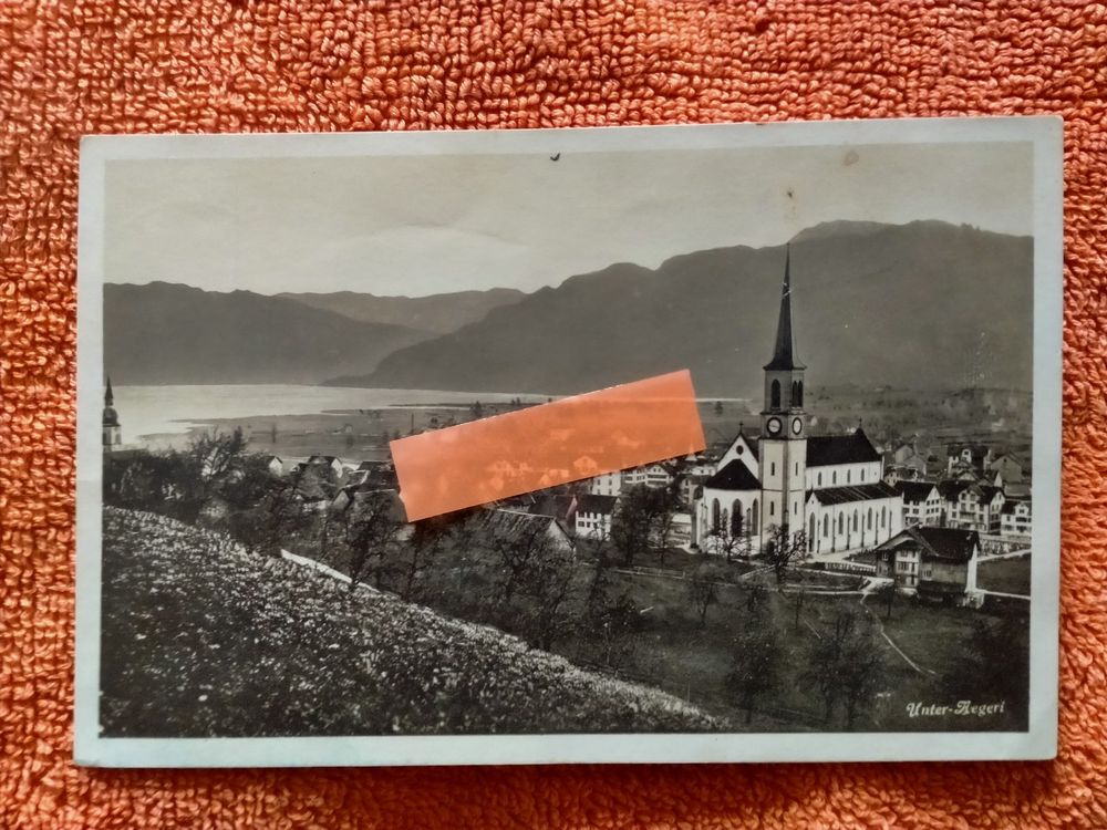 AK Unterägeri Unter Aegeri Zug Kirchen Art Guggenheim (Gebraucht) in Küssnacht am Rigi für CHF 2 ...