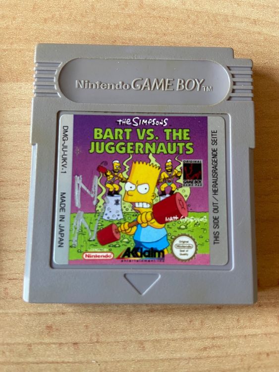 Gameboy Nintendo The Simpsons (Gebraucht) in Zürich für CHF 15 – mit ...