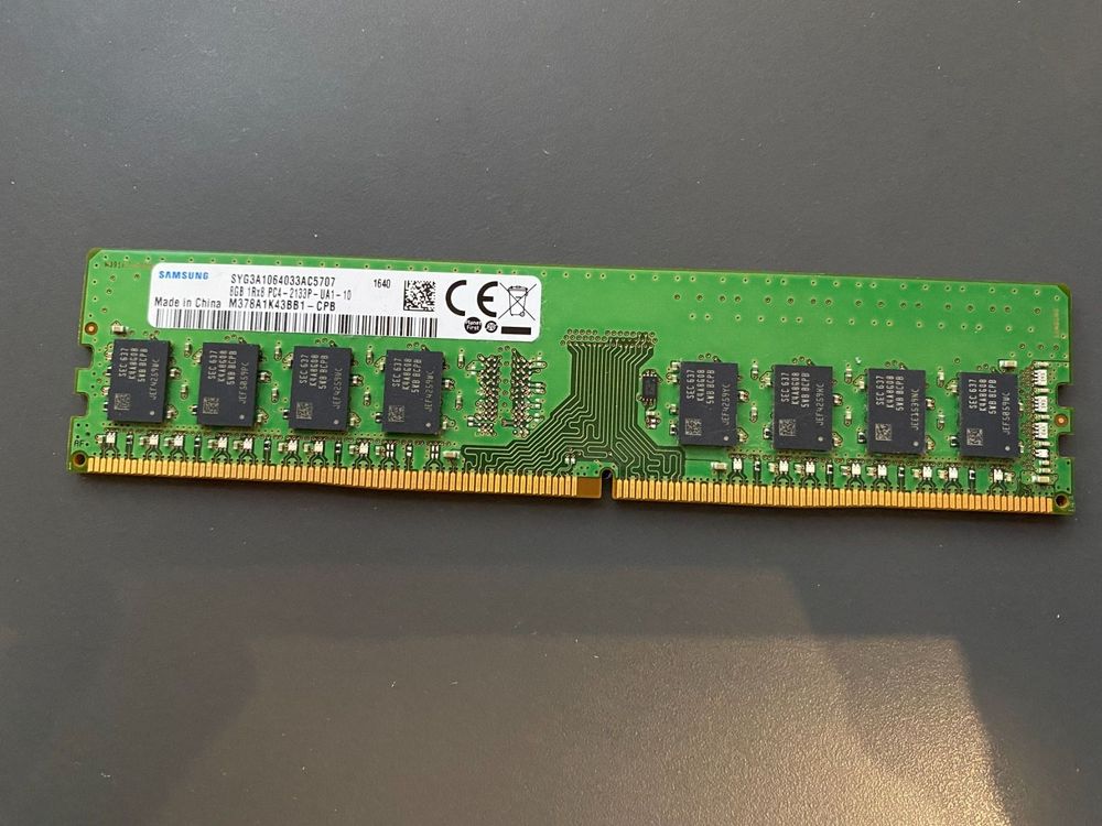 Samsung 8GB DDR4 RAM Riegel | Kaufen auf Ricardo