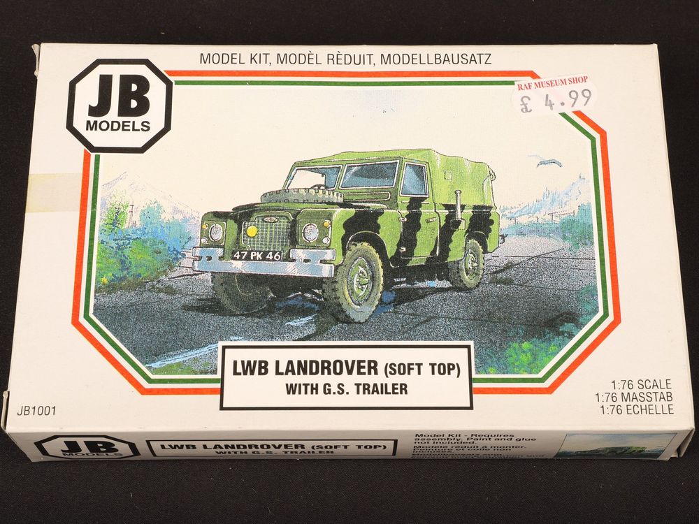 JB MODELS LWB Land Rover (Soft Top) 2, Bausatz (Neu (gemäss ...