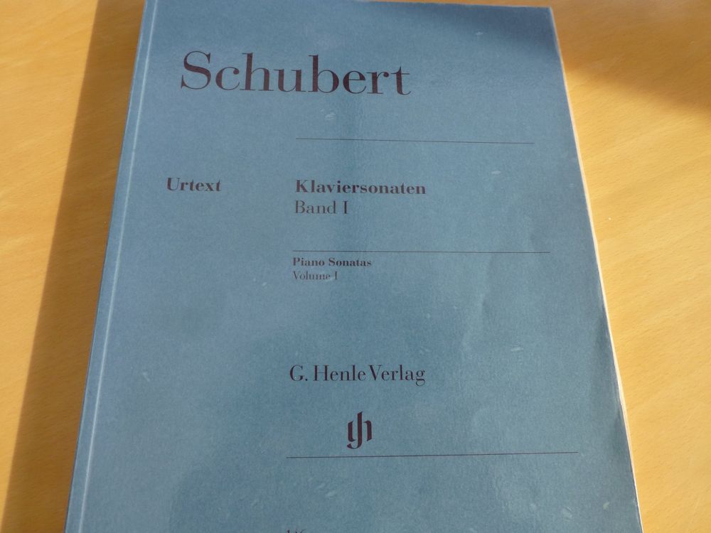 Schubert Klaviersonaten Band I Notenbuch Henle Verlag | Kaufen auf Ricardo